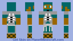 Neptune-Roman God of the Sea Minecraft Skin