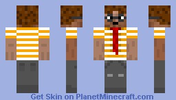 Nerdy Steve skin Minecraft Skin