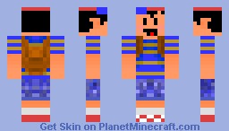 Ness- Earthbound Minecraft Skin