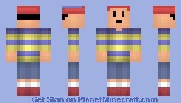 Ness Outfit Minecraft Skin
