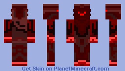 Nether knight Minecraft Skin
