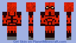 Nether Armor Minecraft Skin