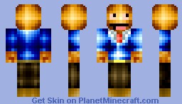 EPIC face in a suit [unoriginal series] Minecraft Skin