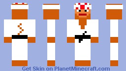 Ninja Judo Monkey Minecraft Skin