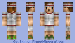 Tennis Player Minecraft Skin