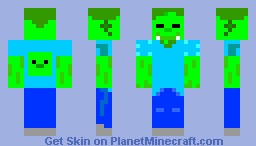 Zombie man Minecraft Skin