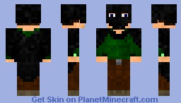 The Black Mask Minecraft Skin