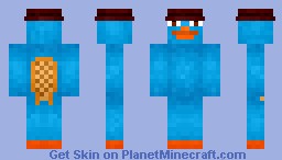 Perry The Platypus Minecraft Skin