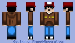 First skin I made with MCSkin3D Minecraft Skin