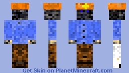 Coal Miner Minecraft Skin