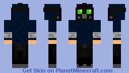 Night Vision Man Minecraft Skin