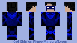 NightWing Minecraft Skin