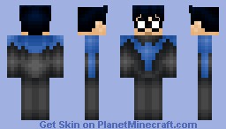 NightWing Minecraft Skin