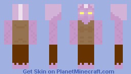 NIGHT ELF MOHAWK! Minecraft Skin