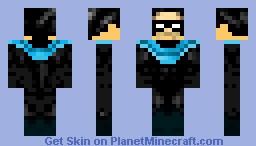 Nightwing Minecraft Skin
