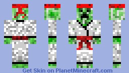Ninja Creeper (Better In Preview) Minecraft Skin