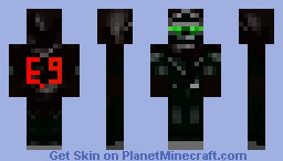 Ninja Creeper Minecraft Skin