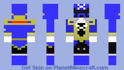 Ninja Warrior - Blue Minecraft Skin