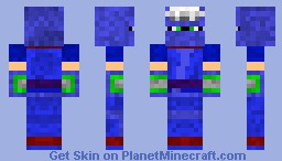 Ninja (blue) Minecraft Skin