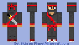 Red Ninja Minecraft Skin