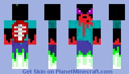 Nisashis Ender Zombie Minecraft Skin