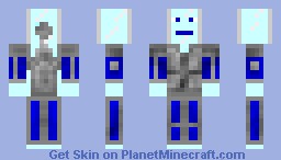 Nisashis Mr.Freeze Minecraft Skin