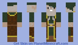 Dwarf Elder Minecraft Skin