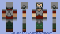 Noob Knight Minecraft Skin