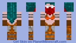 Sandstorm Akali Minecraft Skin