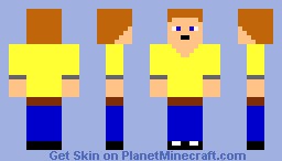 Normal Person (Yellow) Minecraft Skin