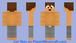 No Shirt (Male) Minecraft Skin