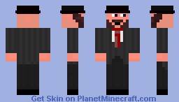 Realistic Notch Minecraft Skin