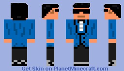 Gangnam Style Minecraft Skin