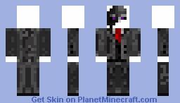 Nothing in a suit Minecraft Skin