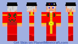 Nutcracker Minecraft Skin