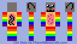 Nyan cat Minecraft Skin