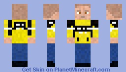 Dead Rising 2 Chuck Greene Minecraft Skin
