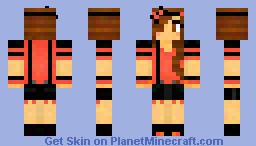 Funky Brunette ~Chae ^-^ Minecraft Skin