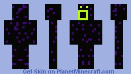Obsidian Guy Minecraft Skin