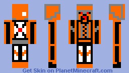 ORANGE Minecraft Skin