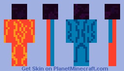 Obsidian mix! Minecraft Skin
