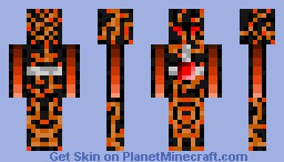 Lava Obsidian Boss Minecraft Skin