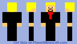 Agent Steve (Smooth) Minecraft Skin