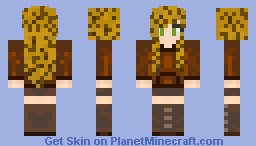 Ocelot Girl Minecraft Skin