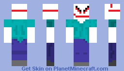 CREEPY STEVE Minecraft Skin