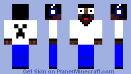 keralis with a white shirt Minecraft Skin