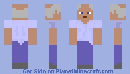 Old Steve Minecraft Skin