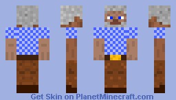 Old Steve Minecraft Skin