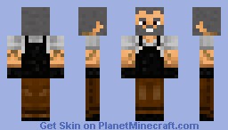 Old BlackSmith Minecraft Skin