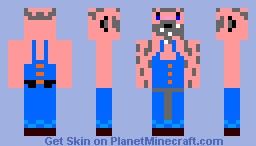 Old Farmer Jenkins Minecraft Skin